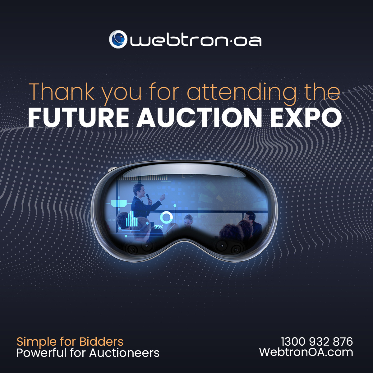 Future Auction Expo- A Huge Success - Webtron Online Auction Platform