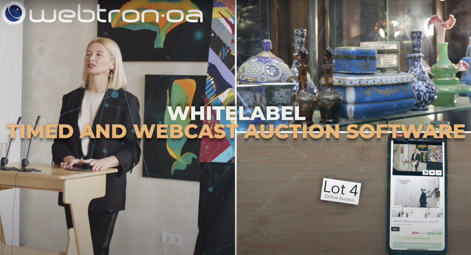 White Label Auction Software - Webtron Online Auction Platform