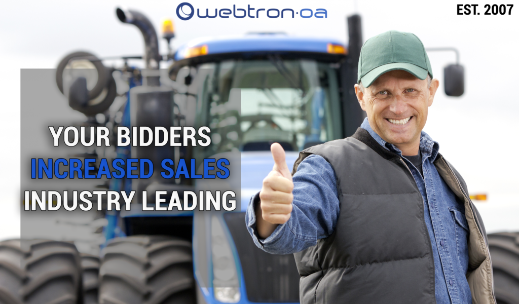 Farm Clearing Sales - Webtron Online Auction Platform